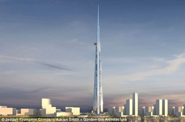 Gebouw van 1 kilometer hoog » Bouwwereld.nl