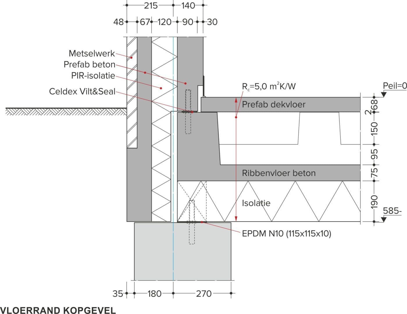Installatieleidingen in holle ruimten prefab vloer » Bouwwereld.nl