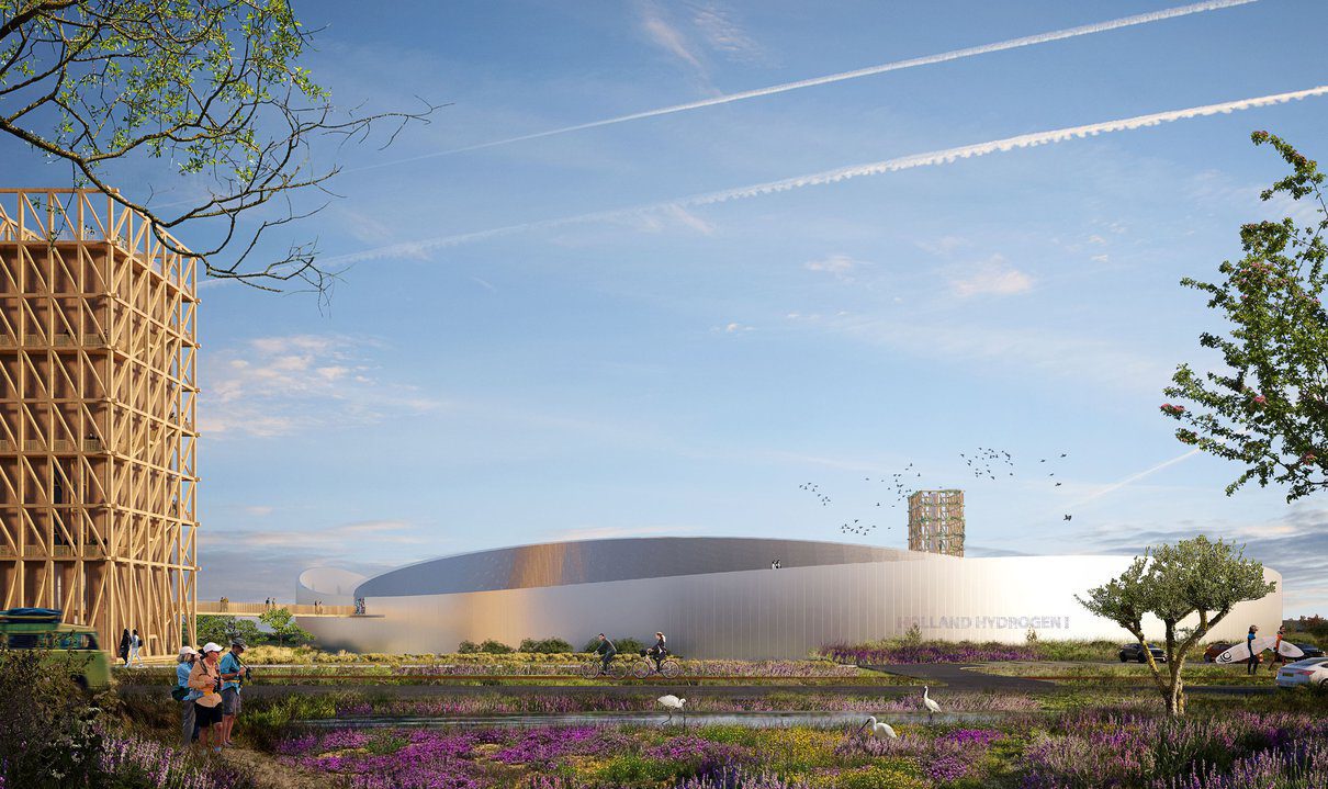Groene waterstoffabriek op Tweede Maasvlakte » Bouwwereld.nl